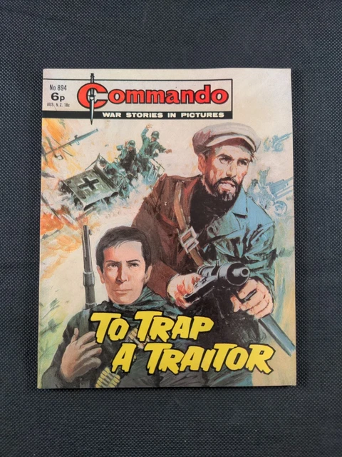 COMMANDO COMIC ISSUE Number 894 To Trap A Traitor EUR 5,19 - PicClick IT