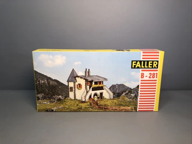 FALLER | B-281 Bausatz "Alpenhaus Alpina" H0 1:87 ungebaut in OVP | #D6 EUR 39,90 - PicClick DE
