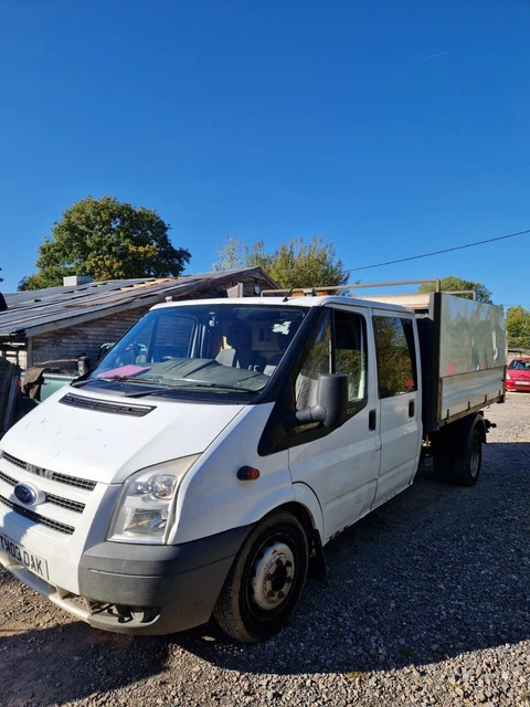 FORD TRANSIT CREW Cab Tipper Arb Body 11 Months MOT £3,300.00 - PicClick UK