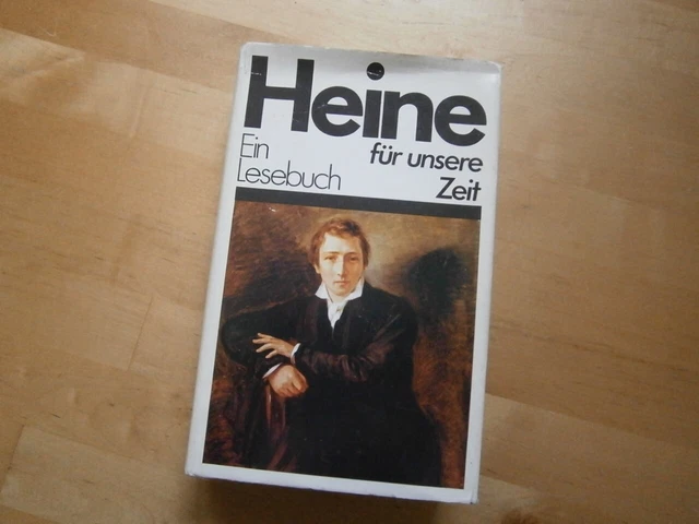 HEINRICH HEINE: &EIN Lesebuch für unsere Zeit" Aufbau Verlag, DDR, 1989 ...