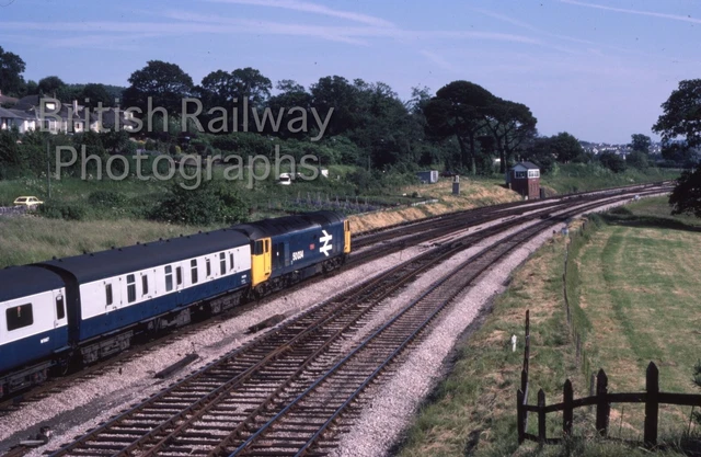 35MM SLIDE BR British Railways Diesel Loco 50034 Class 50 Aller ...