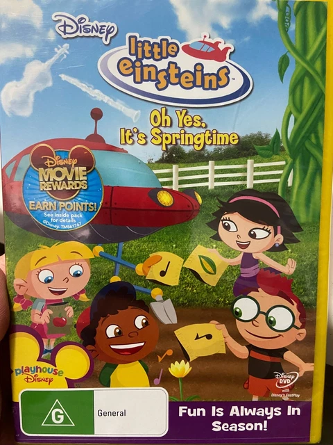 LITTLE EINSTEINS - Oh Yes It's Springtime NEW/sealed region 4 DVD ...