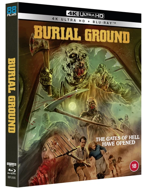 BURIAL GROUND (4K UHD Blu-ray) Gianluigi Chirizzi Mariangela Giordano ...