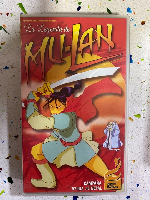 THE LEGEND OF Mu-Lan VHS Tape Mulan Tent Helps Nepal Aid IN Action $32. ...