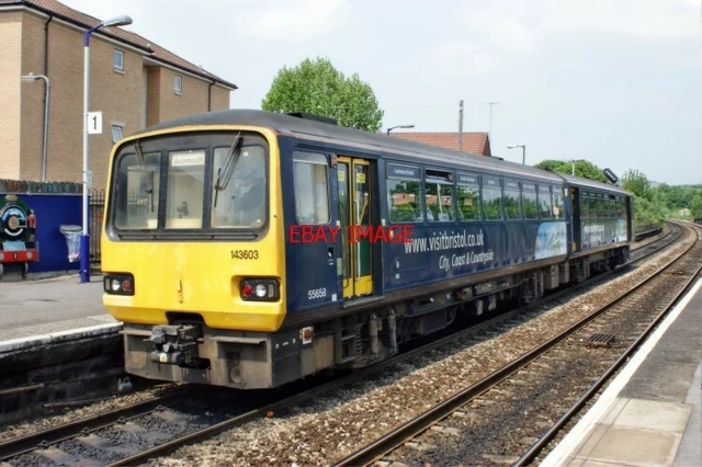 PHOTO CLASS 143 Pacer 2-Car Dmu No 143 603 (V2) At Stapleton Road Of ...