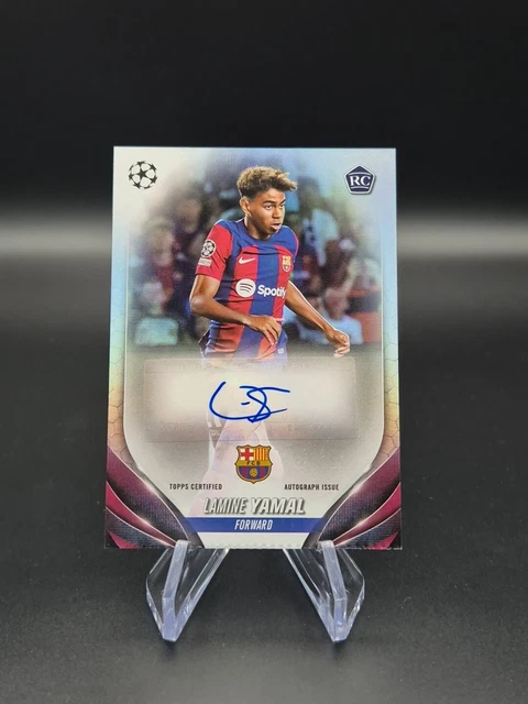 TOPPS UCC FLAGSHIP 2023-24 - Lamine Yamal FC Barcelona - Rookie ...