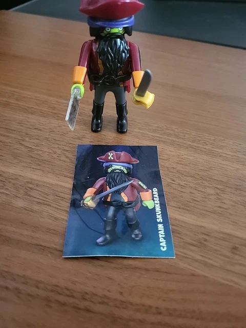 FIGURINE PLAYMOBIL SCOOBY-DOO SERIE 2 70717 LE PIRATE Captain ...