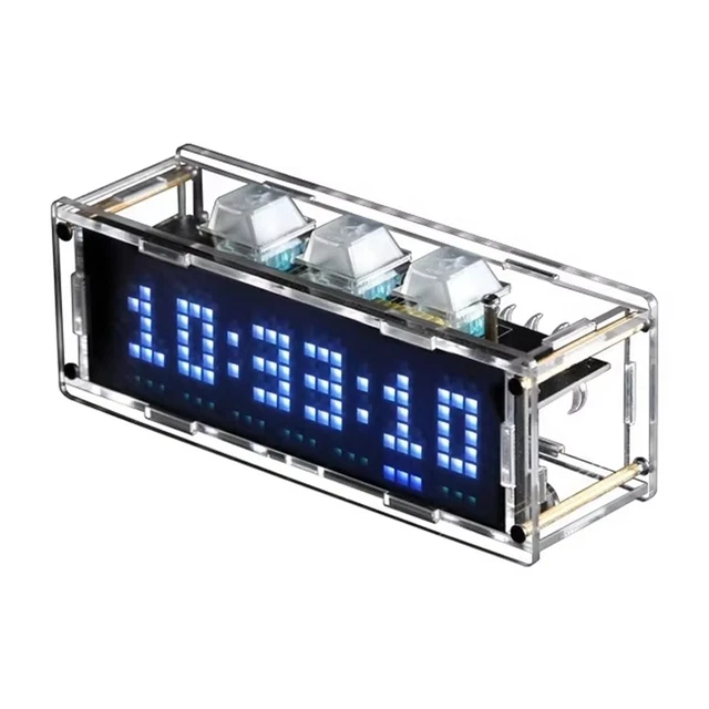RGB AMBIENT LIGHT Desktop Clock 3 x 6 Color Lighting RGB F5F86098 £40. ...