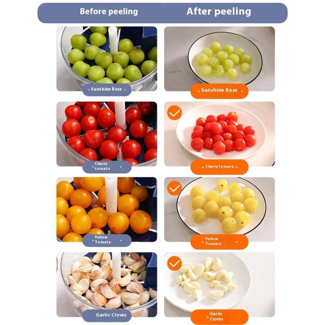 ELECTRIC GRAPE PEELING Machine Multipurpose 50W Automatic Small Fruit £ ...