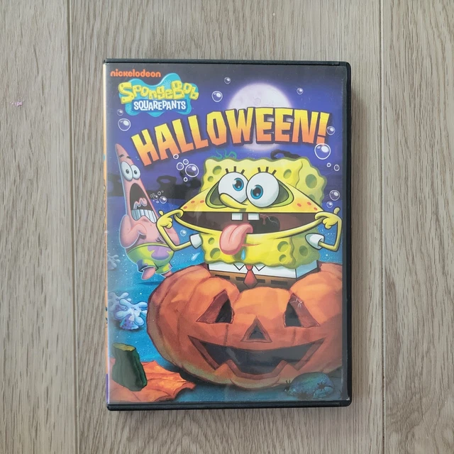 SPONGEBOB SQUAREPANTS HALLOWEEN DVD 2002 Nickelodeon VTG HALLOWEEN $22. ...