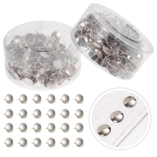 IRON MAP TACK Bulletin Board Pushpins Map Thumb Tacks Round Head Map ...