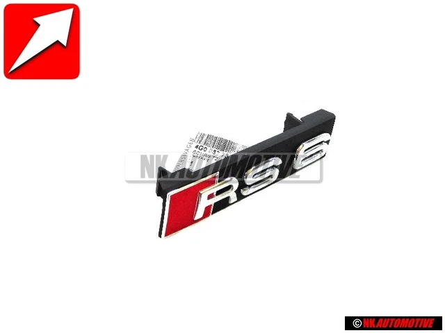 AUDI ORIGINAL RS6 Avant Embleme Monogramme Logo - 4G0853736D 2ZZ EUR 60 ...
