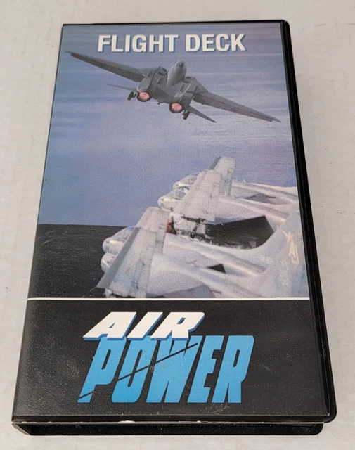 FLIGHT DECK AIR Power VHS Aviation Week Space Technology A6 Intruder ...