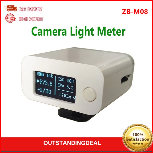 ZB-M08 CAMERA LIGHT Meter Set-top Film Photography Luminometer os12 EUR ...