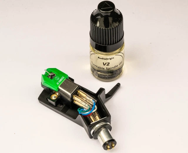 HEADSHELL, AT-VM95E ELLIPTISCHER Stift für Audio Technica AT-LPW30TK ...