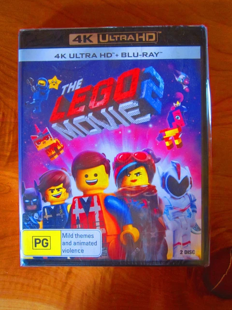 DVD 4K Ultra Hd Blu-Ray The Lego Movie New Sealed 2 Disc Set ** Must ...