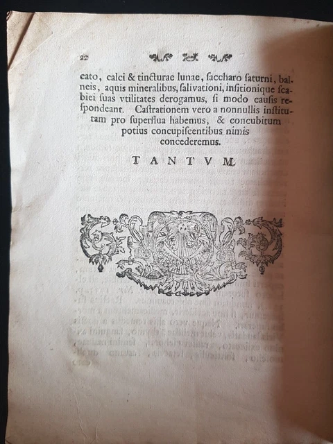 RUDOLF AUGUSTIN VOGEL, Justus Heinrich Heckenberg Insania Longa 1758 ...