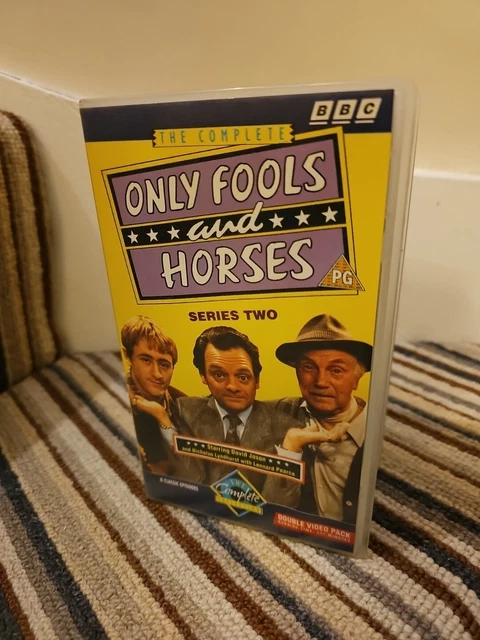 BBC ONLY FOOLS And Horses - The Complete Series 2 (VHS, 2001, 2-Tape ...