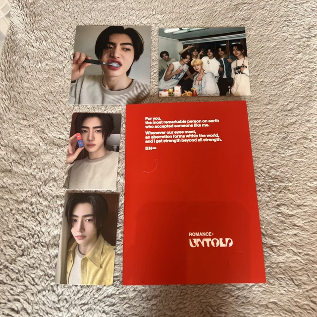 OFFICIAL ENHYPEN ROMANCE: Untold Engene Album (SUNGHOON VERSION) EUR 17 ...