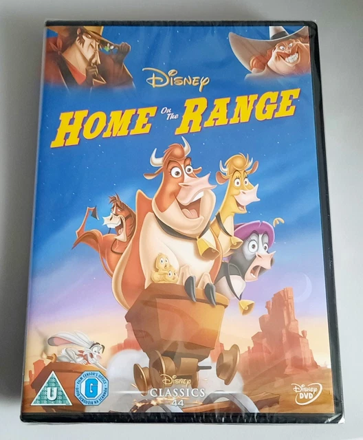 WALT DISNEY: HOME on the Range DVD: Disney's 44th Animated Feature: New ...
