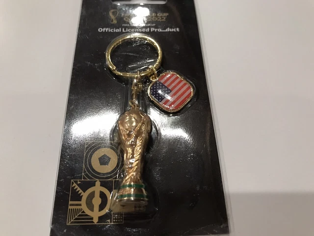 USA NATIONAL TEAM FIFA World Cup Qatar 2022 Official Trophy Keychain ...