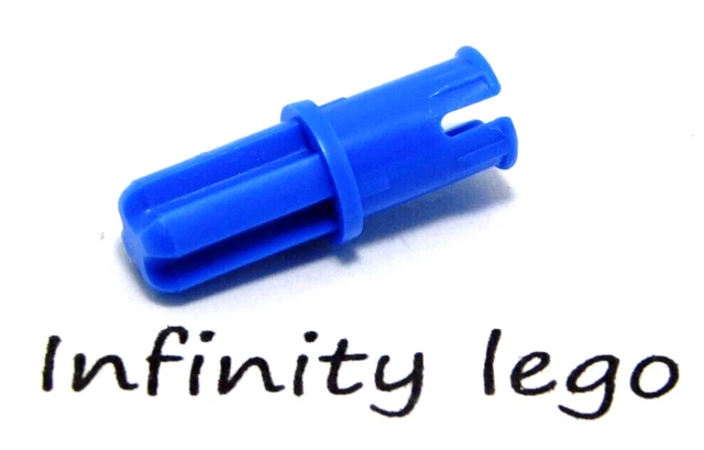 100 LEGO TECHNIC Blue Axle to Pin Connector with Friction (43093) - 100 ...