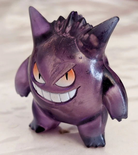 RARE POKEMON MONSTER Gengar Translucent Tomy Toy figure CGTSJ Vintage £ ...