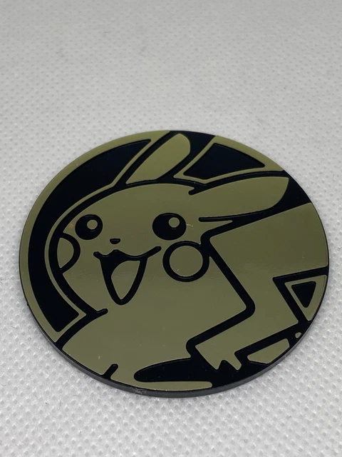 PIKACHU COIN - Jumbo Metallic - Official Pokemon TCG EUR 4,80 - PicClick DE