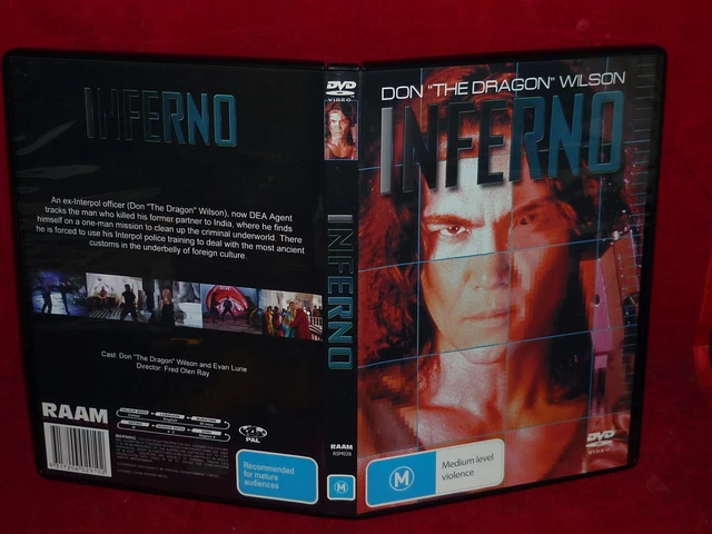 INFERNO (DVD, M) Don The Dragon Wilson $4.96 - PicClick AU