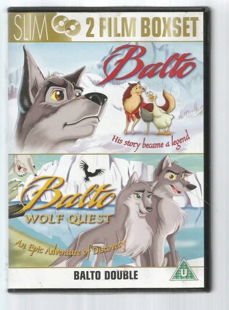 BALTO & BALTO 2 Wolf Quest - Uk Region 2 Dvd (2-Disc Set) £3.99 ...
