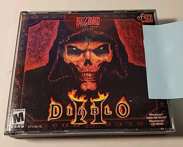 DIABLO II PC Game, 2000 Complete in Box Untested Excellent Pre-owned ...