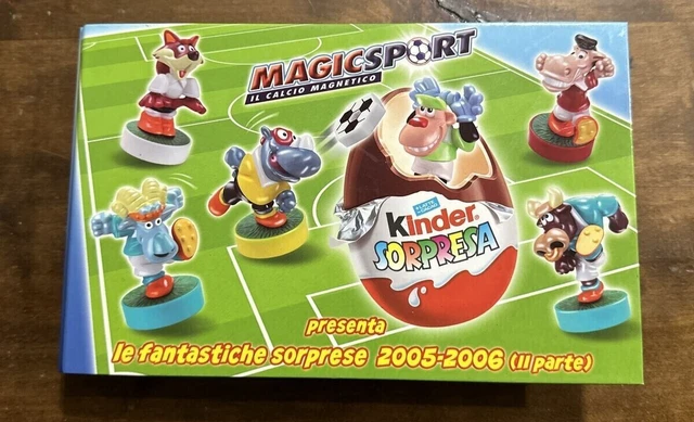 KINDER FERRERO SORPRESINE Serie Magic Sport 1 Diorama Valigetta ...