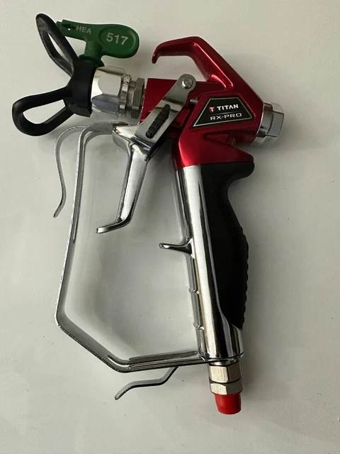 TITAN RX PRO Airless Paint Sprayer Gun with Titan 517 Tip 0538020 $228. ...