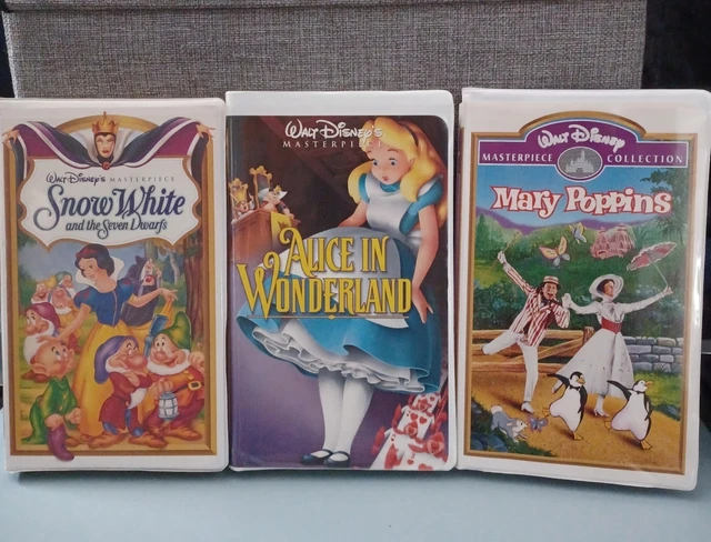 WALT DISNEY'S MASTERPIECE Collection, Lot Of 3 VHS £25.39 - PicClick UK