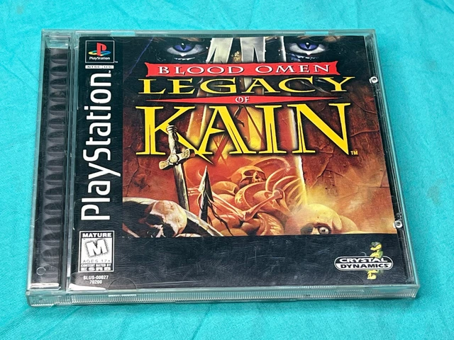 BLOOD OMEN: LEGACY of Kain (Playstation 1 PS1) CIB completo autentico e ...