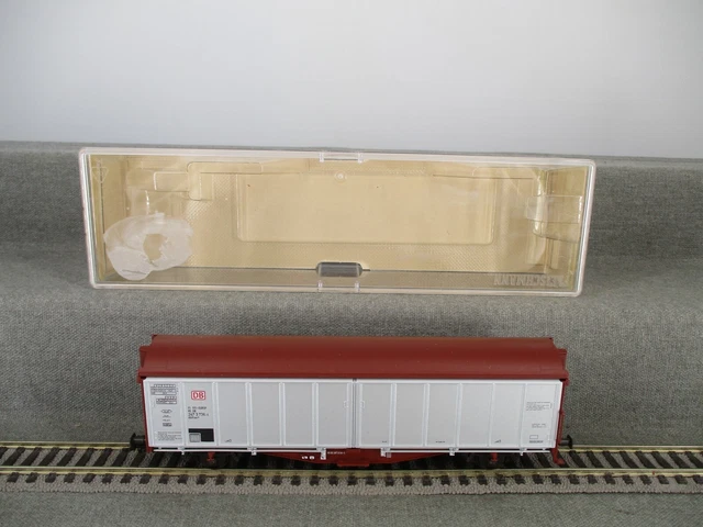 FLEISCHMANN SPUR H0 5371 K Güterwagen Schiebewandwagen der DB in OVP EUR 24,90 - PicClick DE