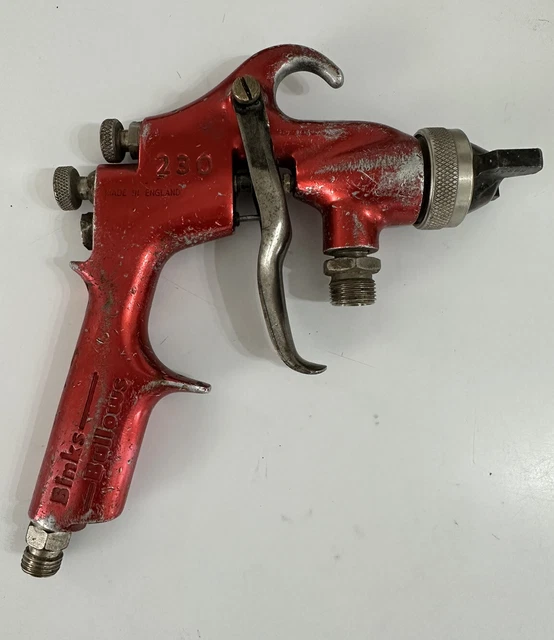 BINKS BULLOWS VINTAGE Spray Paint Gun 230. £19.99 - PicClick UK