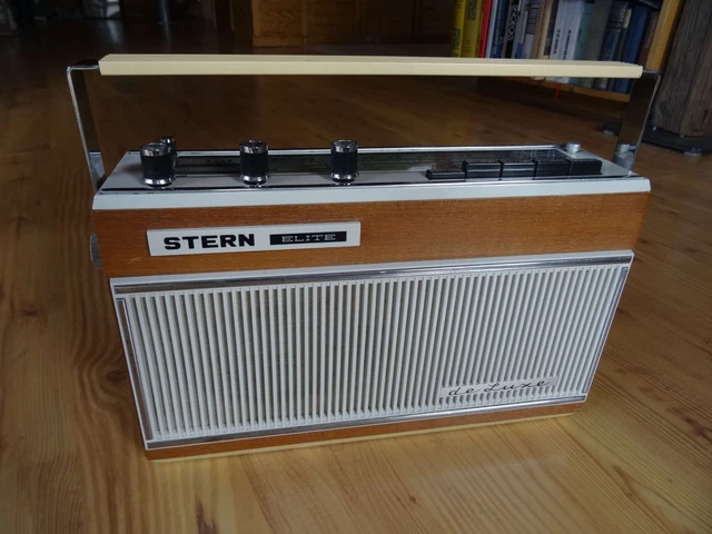KOFFERRADIO STERN ELITE deluxe, DDR, RFT, 60er Jahre EUR 45,00 ...