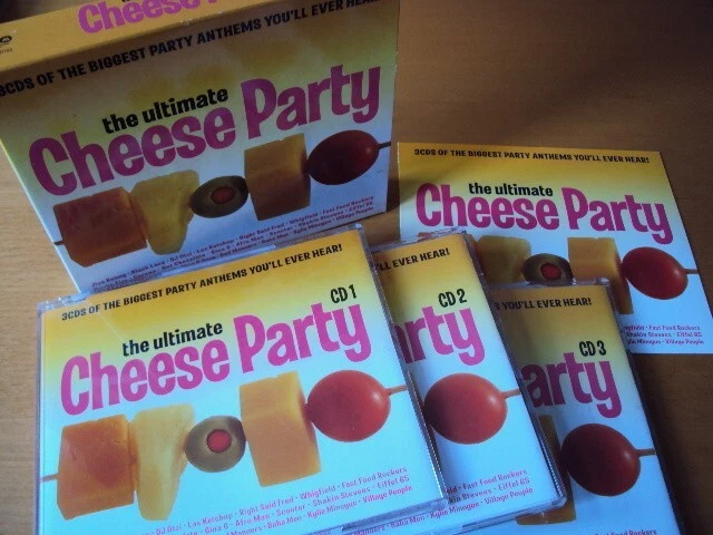 THE ULTIMATE CHEESE Party (2003) 3-Cd: Village People Jive Bunny Nr ...