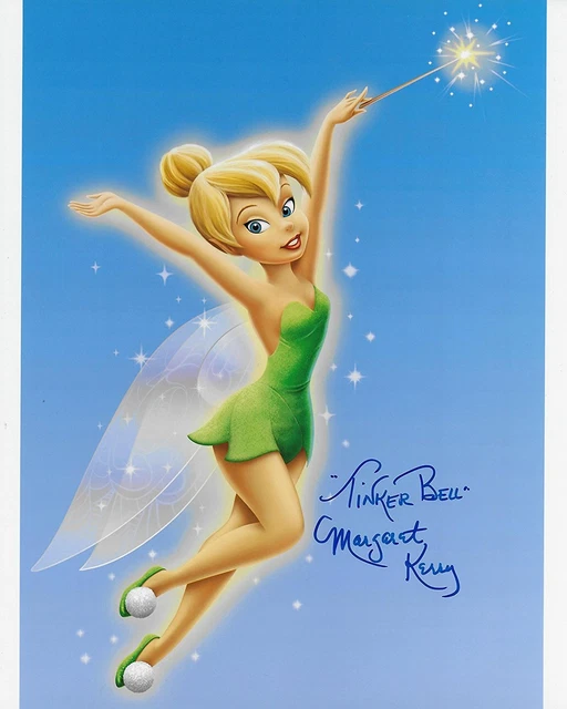MARGARET KERRY TINKERBELL from Disney Original Autographed 8X10 Photo ...