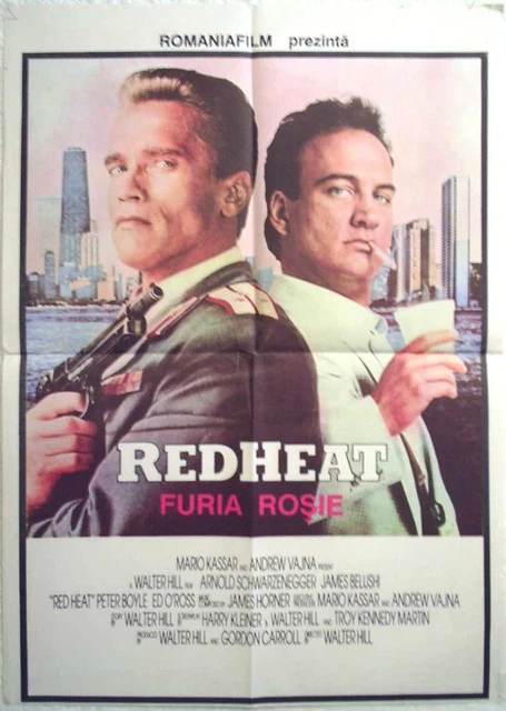 MOVIE POSTER=RED HEAT / Furia rosiene01(Arnold Schwarzenegger, James ...