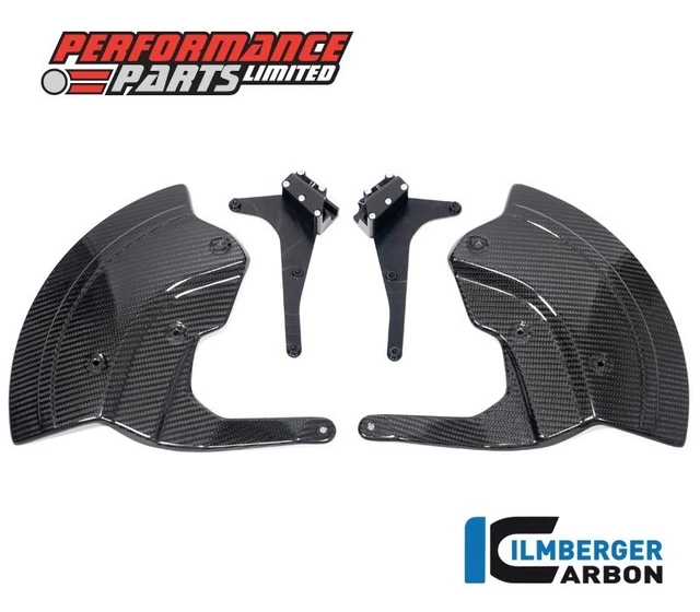 ILMBERGER BMW M1000RR 2025 25 Gloss Carbon Fibre Front Wheel Shroud ...