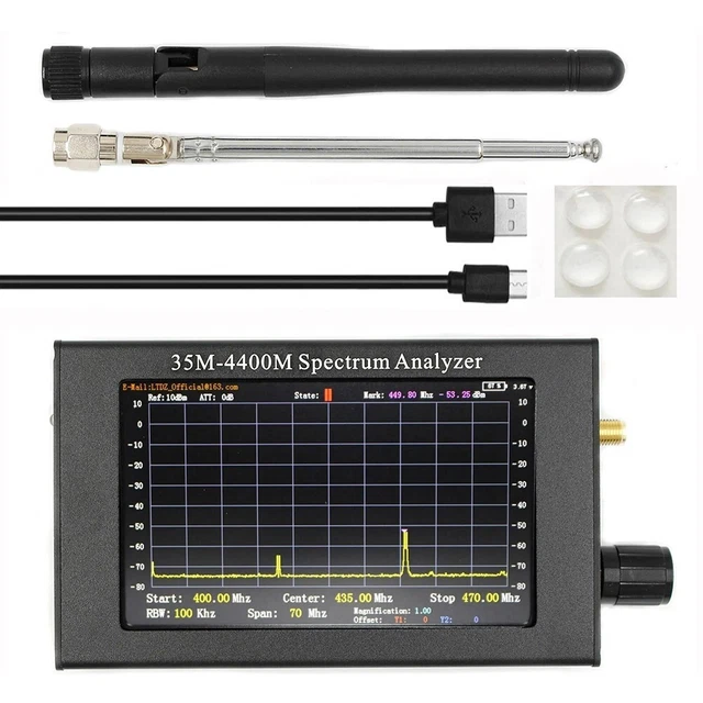 SPECTRUM ANALYZER SPECTRUM Analyzer Spectrum Analyzer Rotary Encoder ...