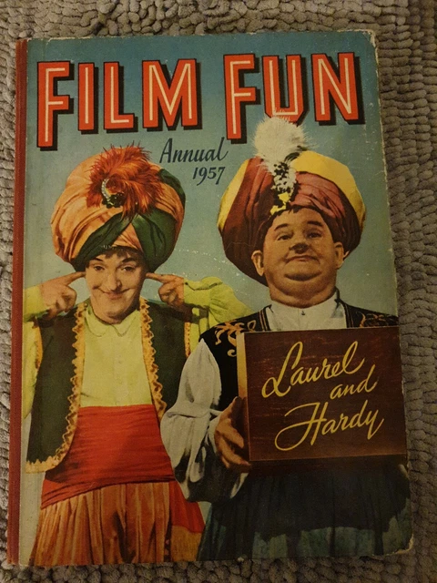 VINTAGE FILM FUN Annual 1957 Laurel & Hardy Hardback. £13.47 - PicClick UK