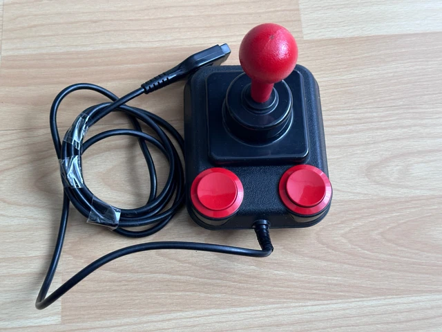 JOYSTICK COMMODORE AMIGA C64 Atari MSX Amstrad Competition Pro ...