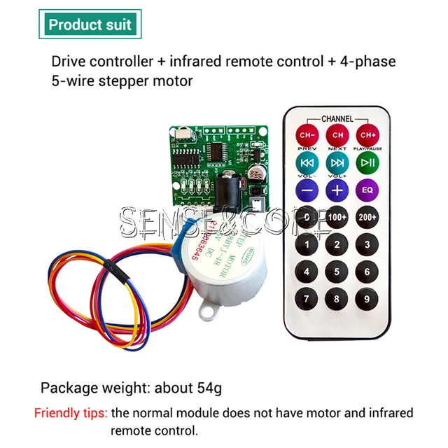 DC 5V ULN2003 Driver Board 28BYJ48 Stepper Motor Driver Controller Kit Module EUR 5,66 - PicClick DE