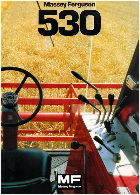 OPUSCOLO VOLANTINO TRATTORE Massey Ferguson MF 530 16 pagine (b) EUR 8,70 - PicClick IT