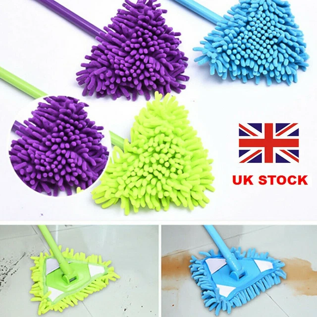 180 DEGREE ROTATABLE Adjustable Triangle Cleaning Mini Mop kitchen ...