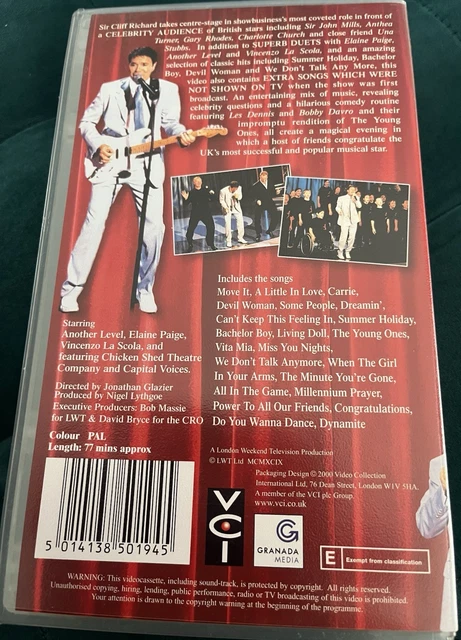 CLIFF RICHARD VHS Tapes - An Audience With & The Story So Far £2.12 ...