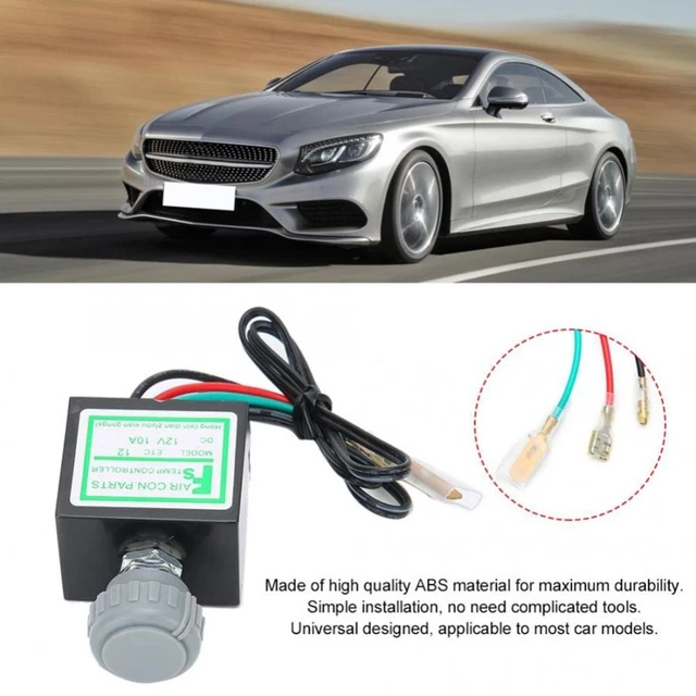 CONTROL SENSOR CONTROLLER Switch Electronic Thermostat Car AC ...
